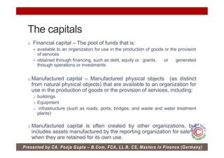 Integrated Reporting - How an organisation creates value? | PDF