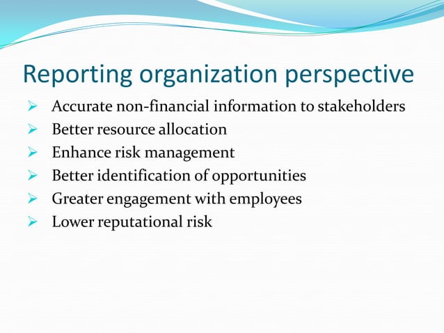 Integrated Reporting | PPTX