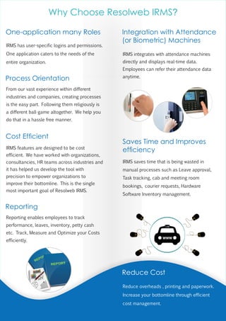 Resolweb Integrated Resource Management System | PDF