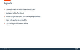 Integrated Response with v32 of IBM Resilient | PPT