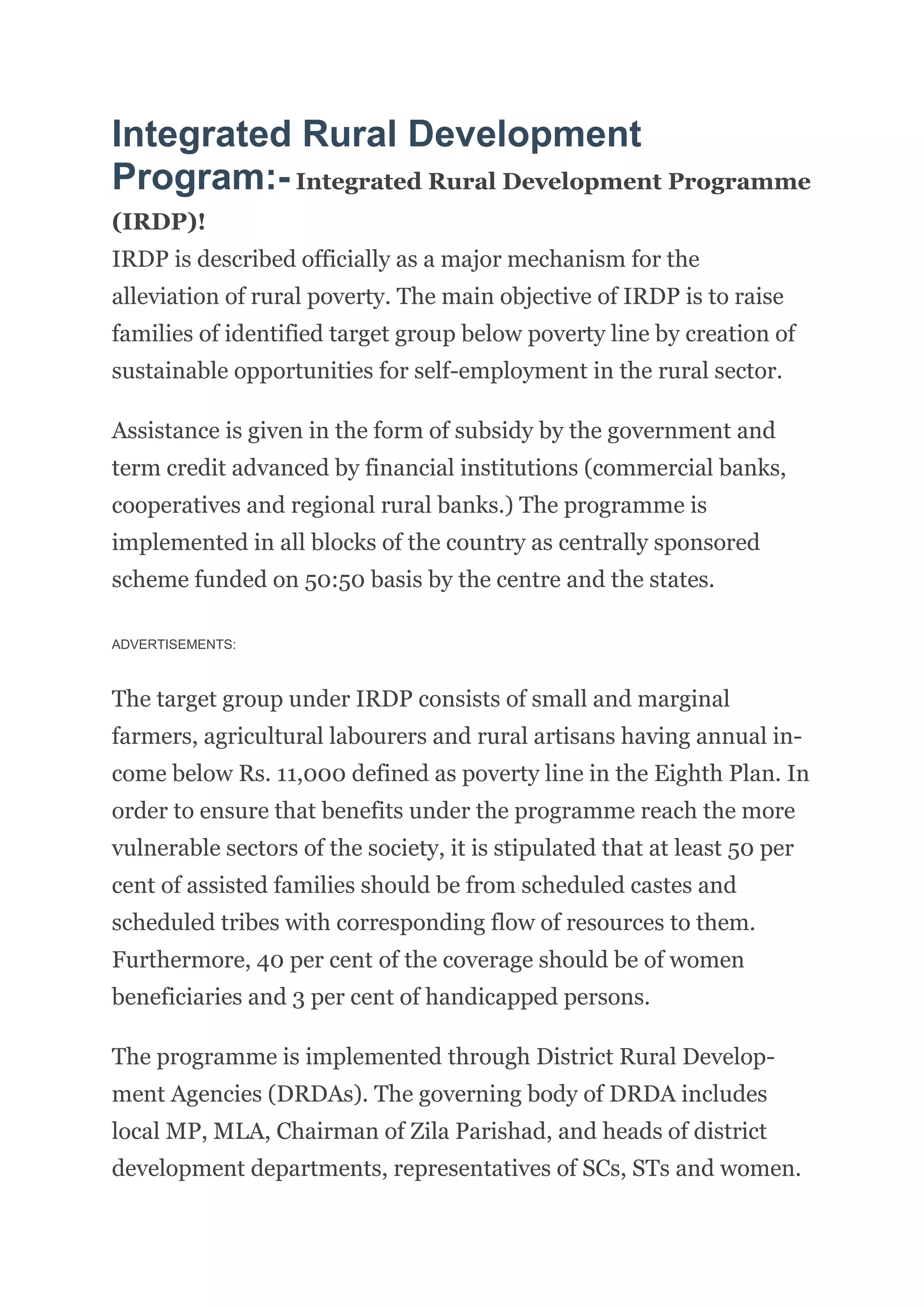 Integrated Rural Development Program.docx