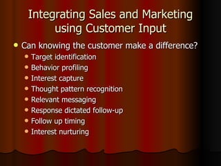 Integrated Sales And Marketing Excellence | PPT