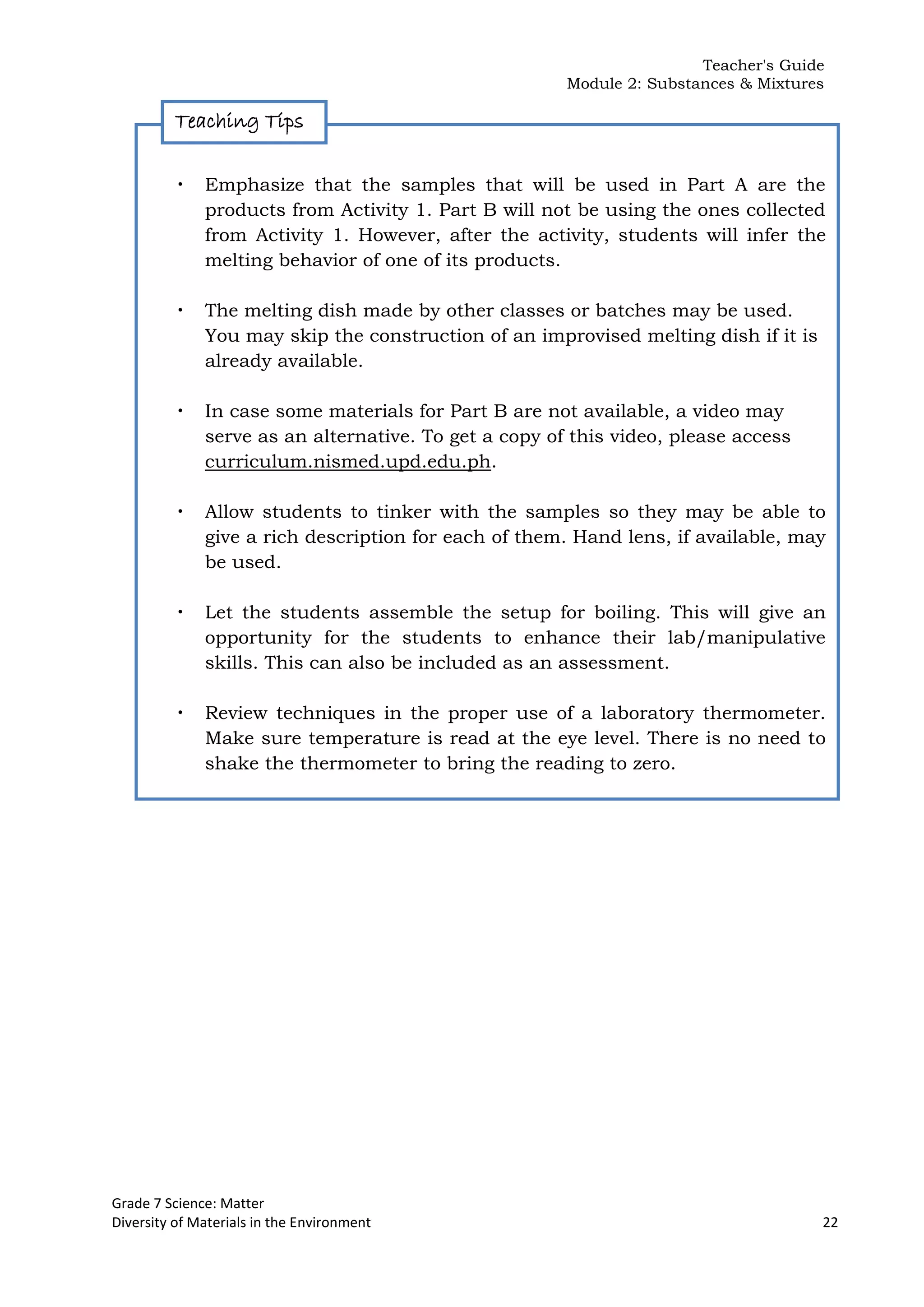 Integrated Science Module for Grade 7 -- Quarter 1-2 | PDF