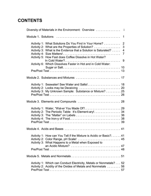 Integrated Science Module for Grade 7 -- Quarter 1-2 | PDF