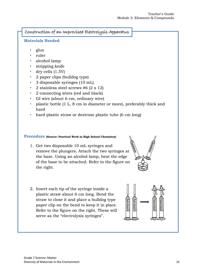 Integrated Science Module for Grade 7 -- Quarter 1-2 | PDF