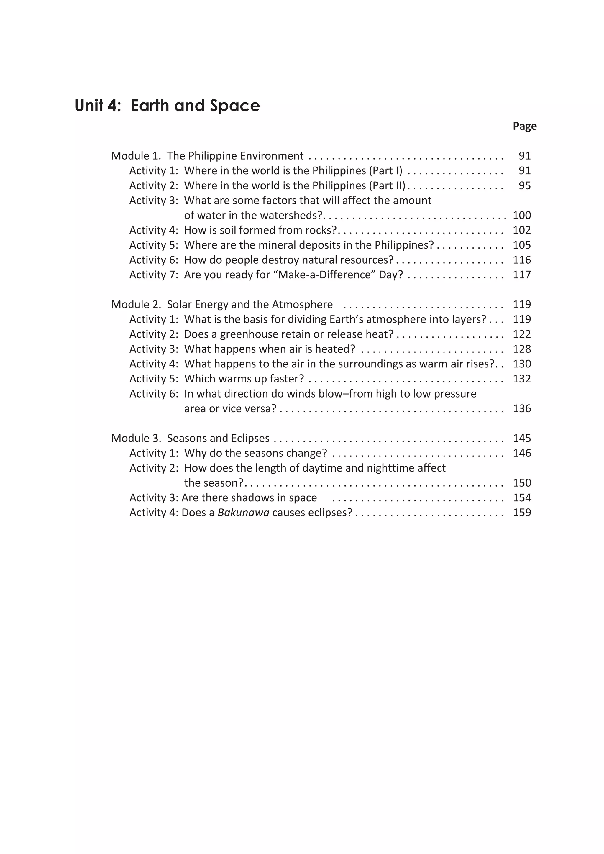 Integrated Science Module for Grade 7 --Quarter 3-4 | PDF