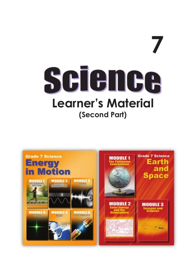 Integrated Science Module For Grade 7 Quarter 3 4 Integrated Science Module For Grade 7 Quarter 3 4