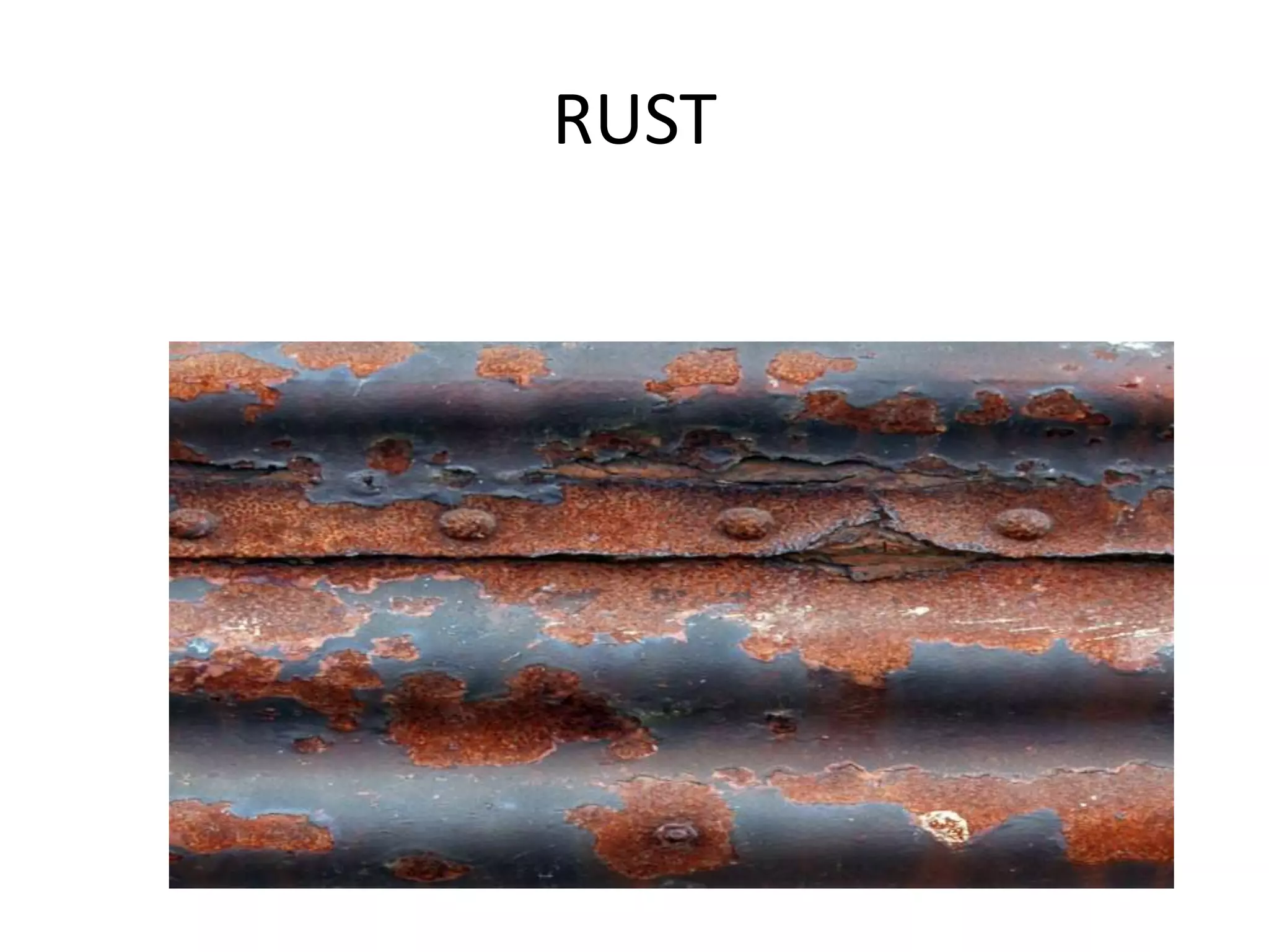 Integrated science rust | PPT