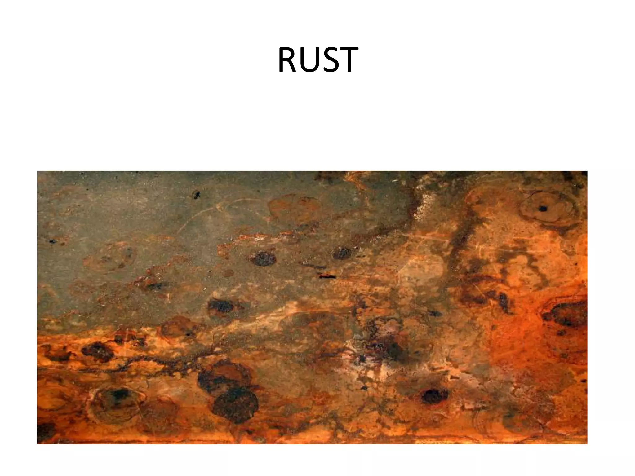 Integrated science rust | PPT