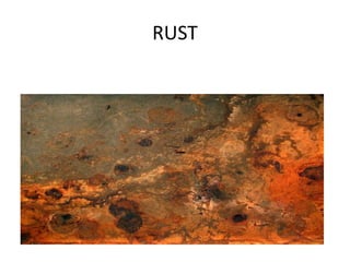 Integrated science rust | PPT