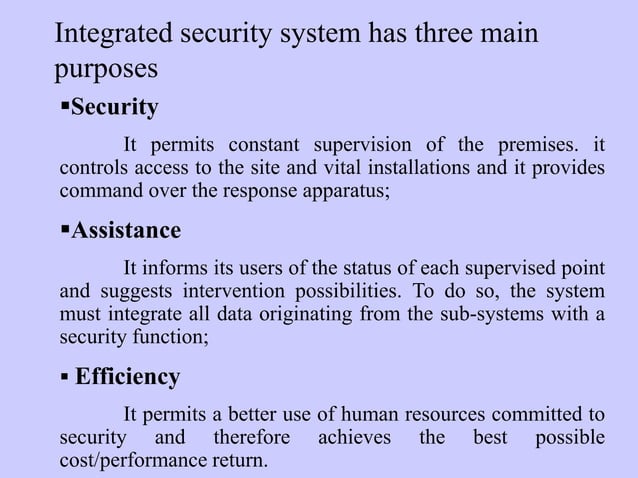 Integrated Security management final.ppt