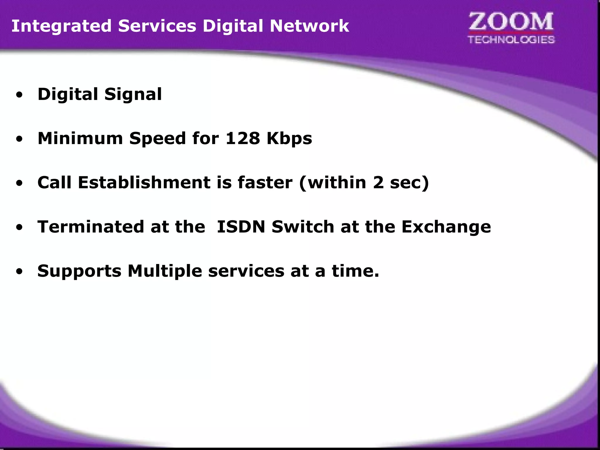 Integrated Service Digital Network | PPT
