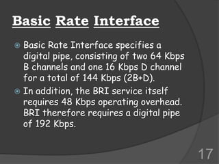 Integrated service digital network | PPTX