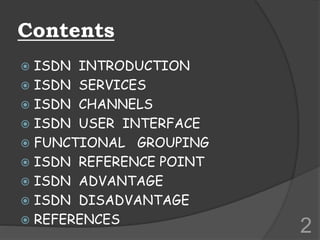 Integrated service digital network | PPTX