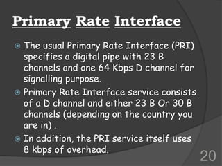 Integrated service digital network | PPTX