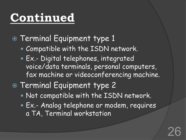 Integrated service digital network | PPTX
