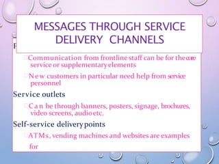 Integrated service marketing communication | PPTX | Marketing and ...