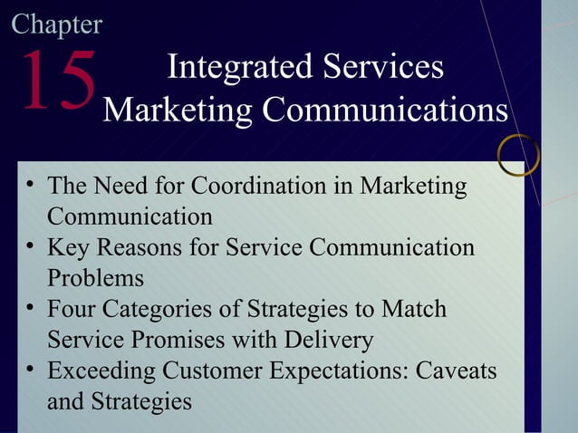 Integrated services mar.comm. | PPT