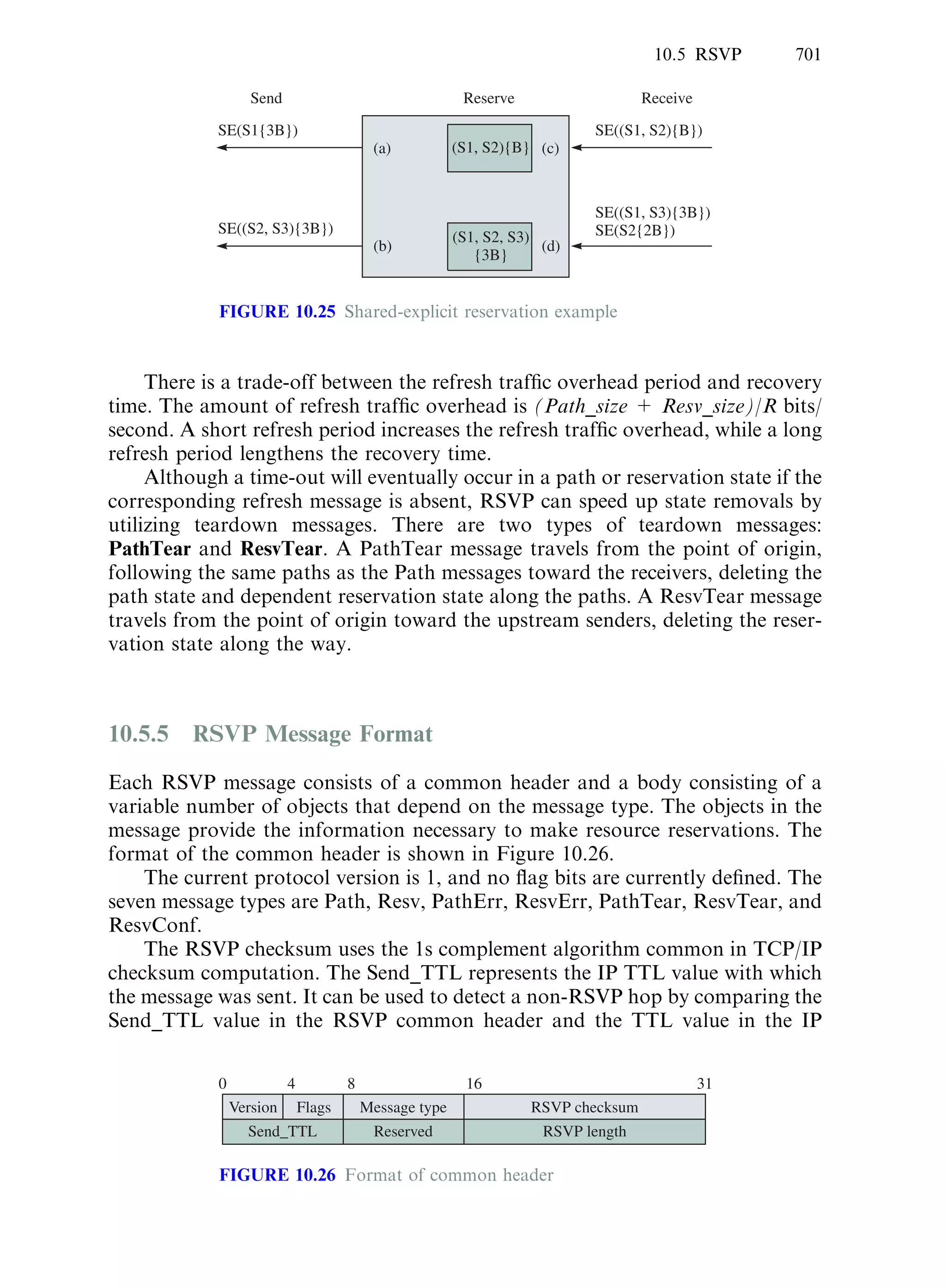Integrated services and RSVP - Protocol | PDF