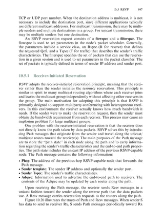 Integrated services and RSVP - Protocol | PDF