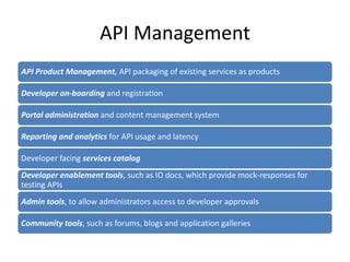 API Management and Integrated SOA Governance | PPT