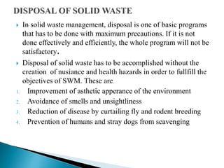Integrated solid waste management | PPTX