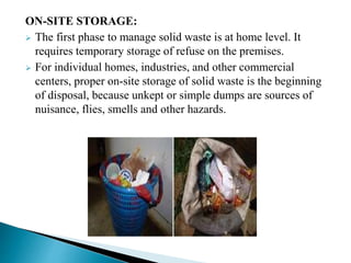 Integrated solid waste management | PPTX