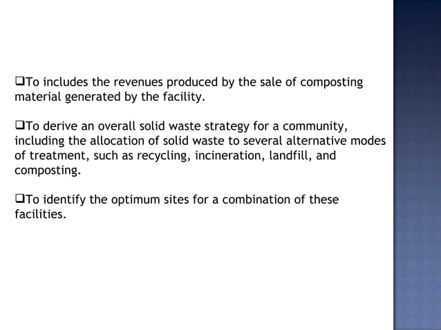 Integrated solid waste management model | PPT