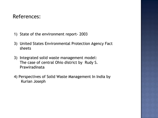 Integrated solid waste management model | PPT