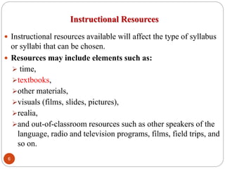 Integrated syllabus | PPTX