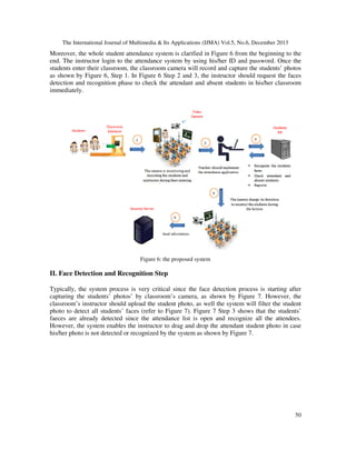 Integrated system for monitoring and recognizing students during class ...