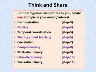 Integrated teaching and inter professional education for effective ...