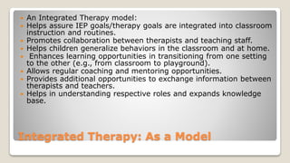 Integrated Therapy | PPTX