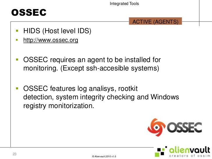 Integrated Tools in OSSIM