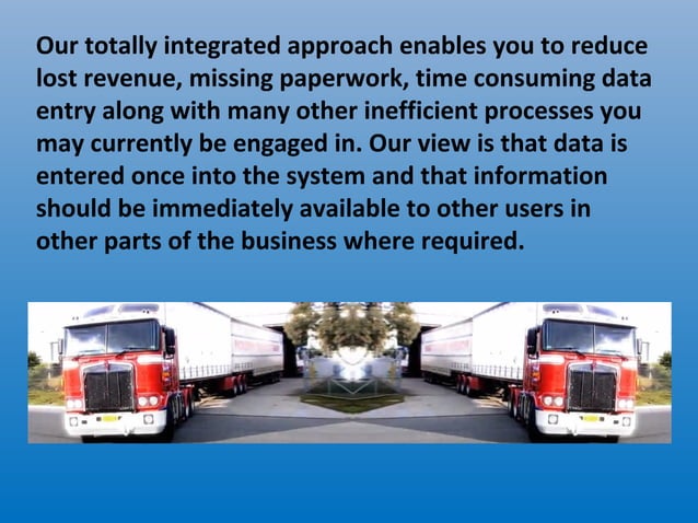 Integrated Transport System | PPT