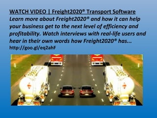 Integrated Transport System | PPT