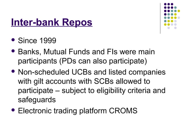 Integrated treasury management in banks | PPT | Stocks and Bonds ...