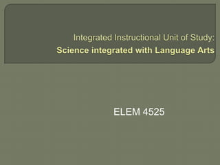 Integrated unit elements fall | PPT