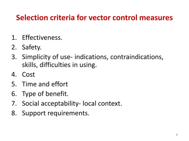 Integrated vector control approach Dr Kulrajat Bhasin.