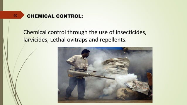 INTEGRATED VECTOR MANAGEMENT ………...pptx | Diseases and Conditions ...