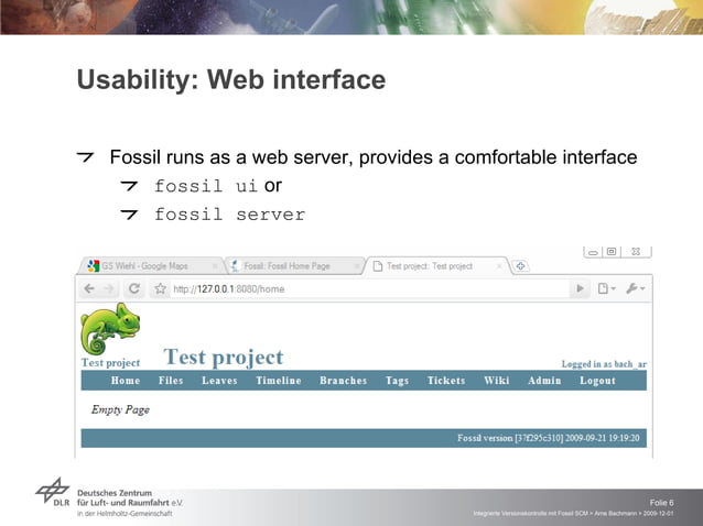 Integrated version control with Fossil SCM | PPT | Computing | Technology & Computing