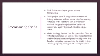 Integrated versus vertical disease control programs | PPT