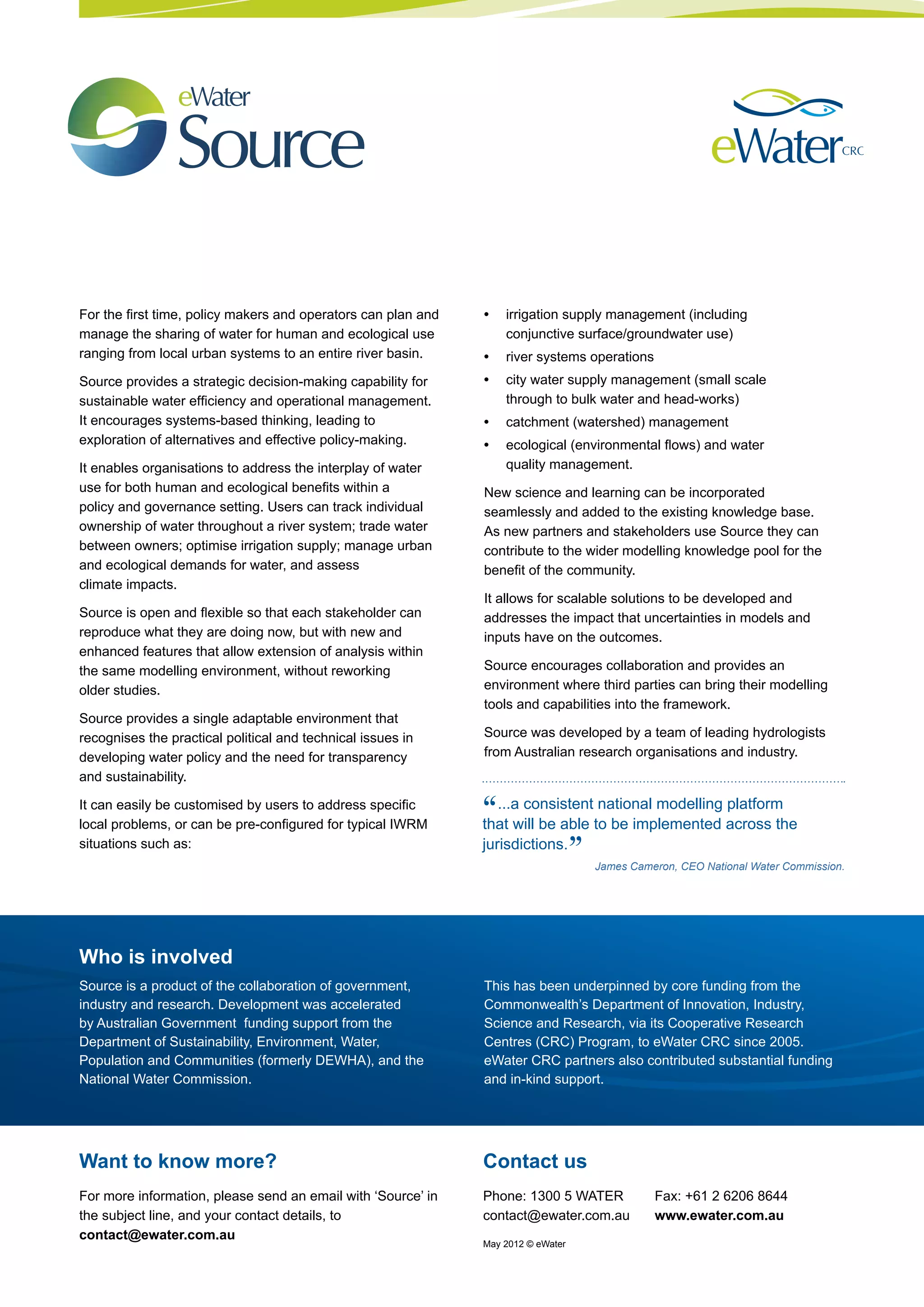 Integrated Water Resources Management System | PDF