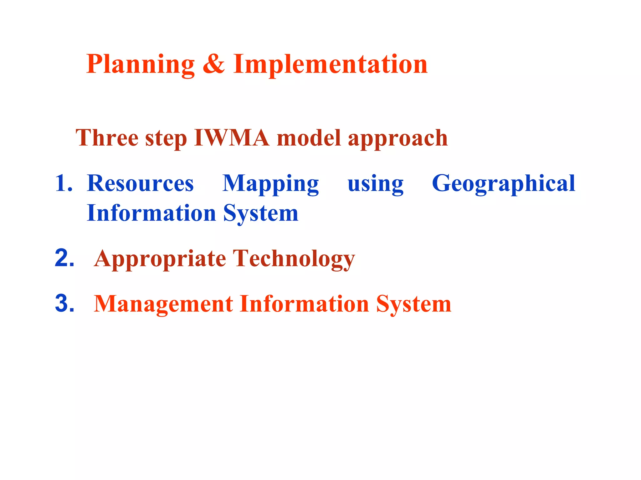 Integrated watershed management | PPT