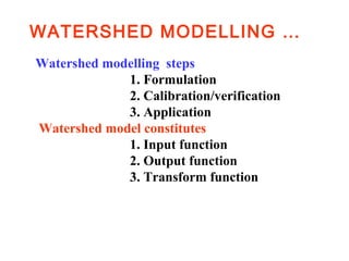 Integrated watershed management | PPT