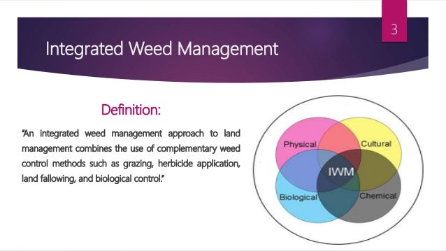Integrated weed management (iwm)