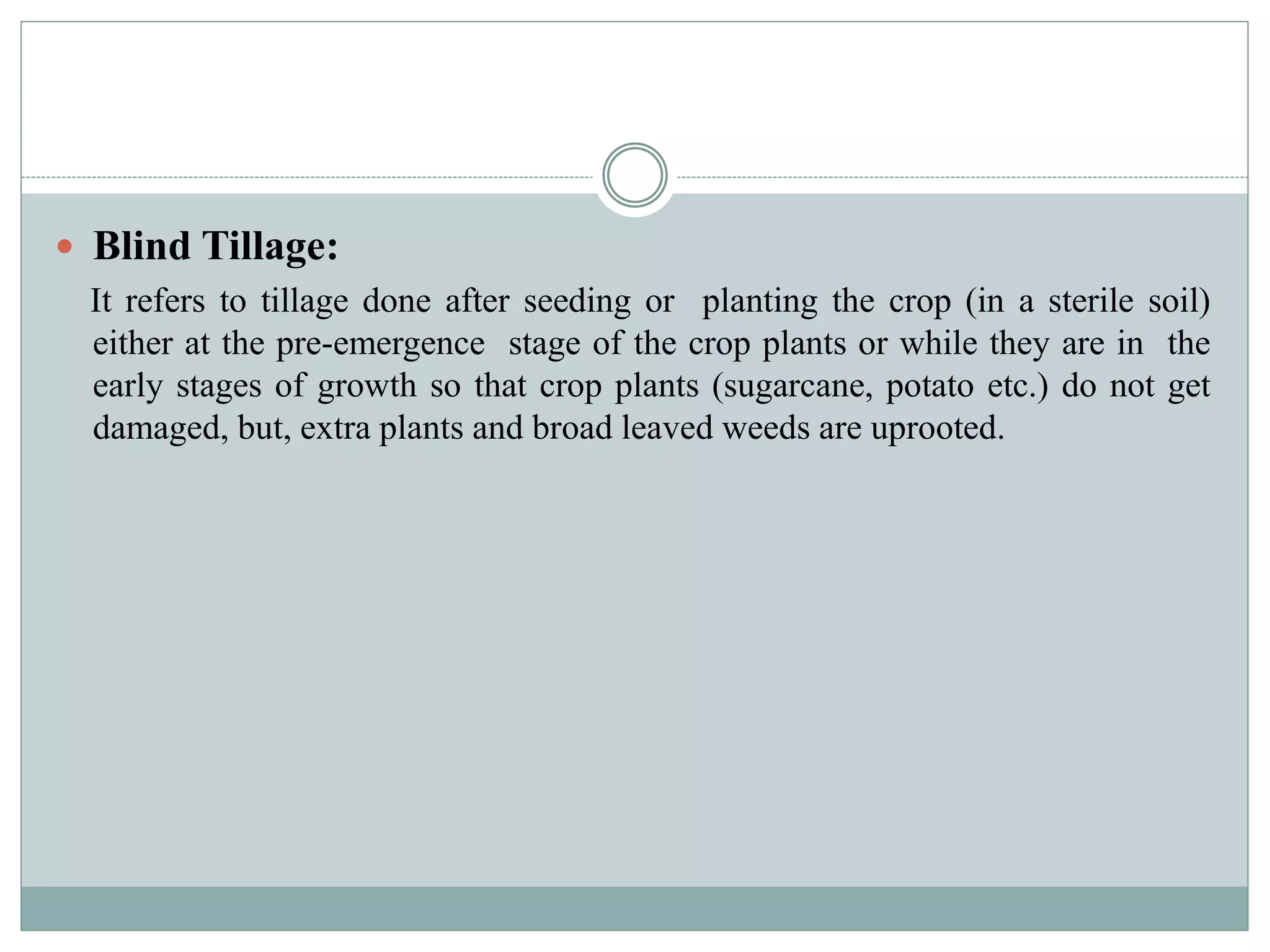 Integrated weed management in crops. | PPTX