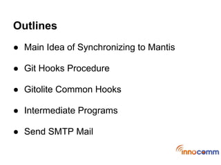 Integrate gitolite with mantis | PDF | Email | Internet