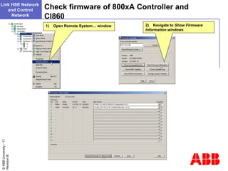 DCS FIELDBUS Integrate hse subnet | PPT