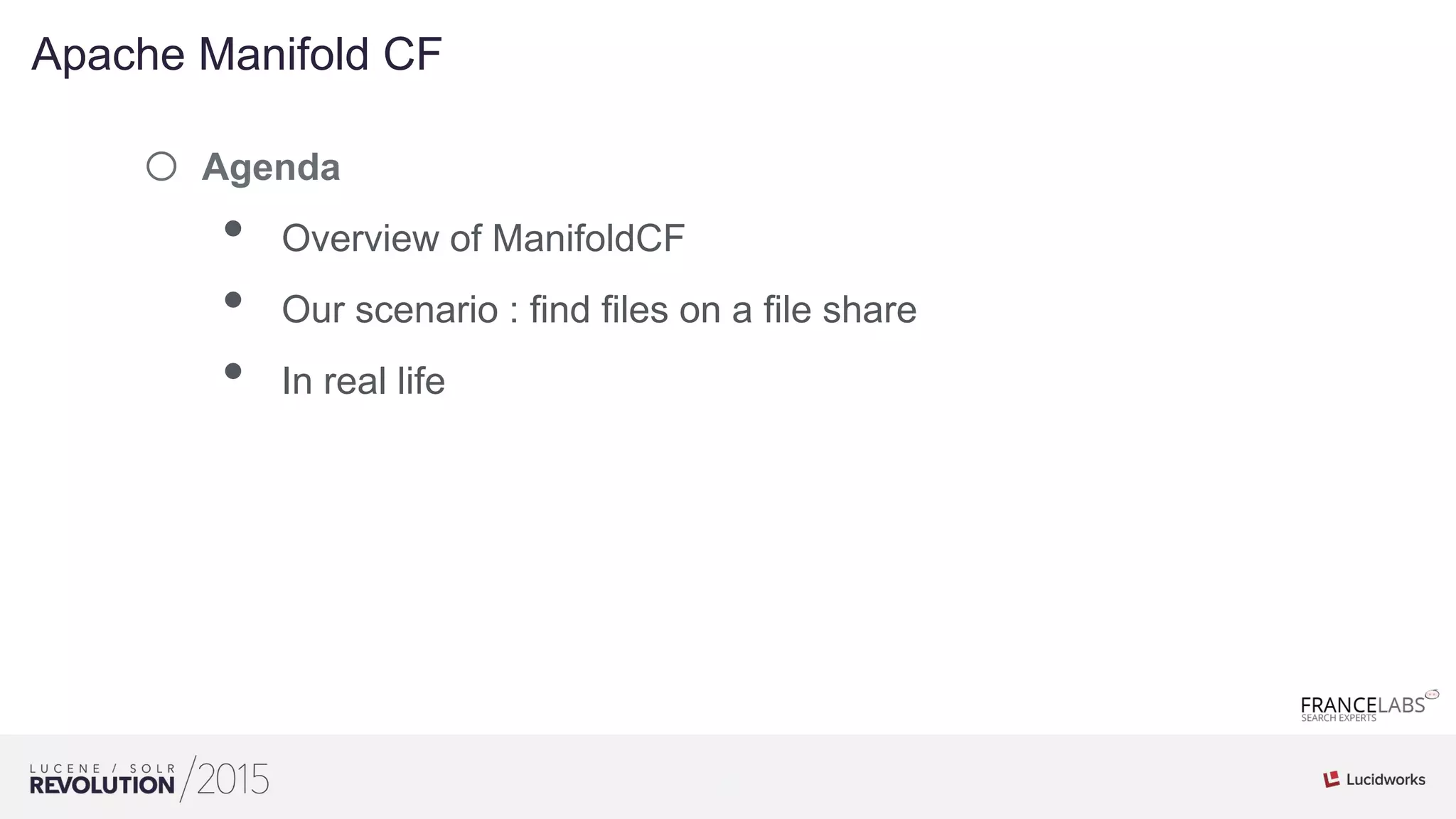Integrate ManifoldCF with Solr | PPTX